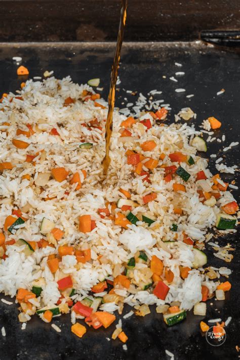Best Hibachi Fried Rice Recipe Benihana Copycat The Fresh Cooky