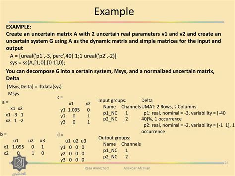 ppt matlab robust control toolbox powerpoint presentation free download id 2240805
