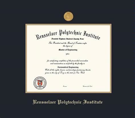 Custom Diploma Frames Certificate Frames Framing Success RPI