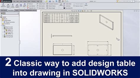 How To Make A Simple Table Out Of Pallets Solidworks Drawings