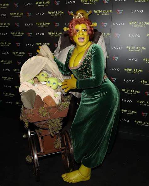 Heidi Klum And Tom Kaulitz Win Halloween As Shrek And Fiona Heidi