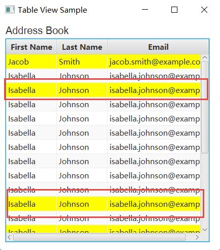 JavaFX Tableview Can Not Correct Render Row Stack Overflow