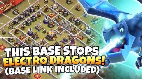 TH11 Base Baits Electro Dragons Then COMPLETELY DESTROYS THEM Anti