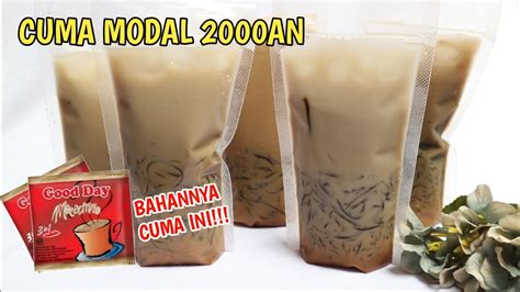 Pakai Kemasan Ini Jadi Laris Manis Es Cappucino Cincau Kekinian Di