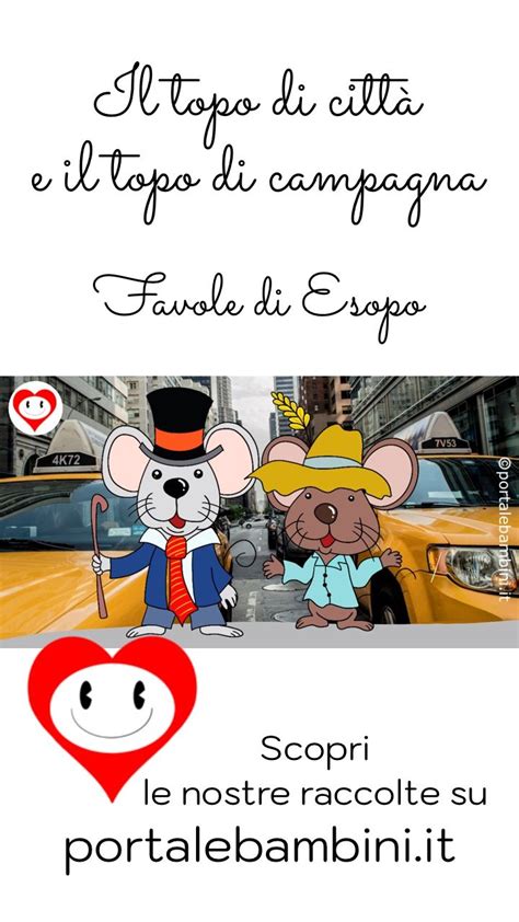 Il Topo Di Citt E Il Topo Di Campagna Portalebambini It Citt Top