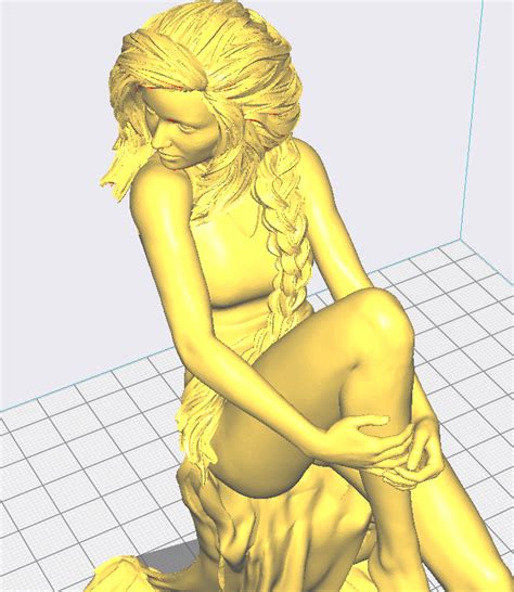 Beautiful Female Figure in Dress by Onur Yıldırım Download free STL
