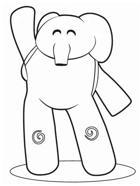 30 Desenhos Do Pocoyo Para Colorir Como Fazer Em Casa