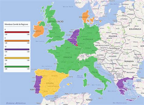 Miembros del Comité de Regiones del Tratado de Maastricht 1992