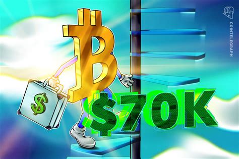 Bitcoin atinge US 70 mil em meio a uma enorme sequência de entradas de