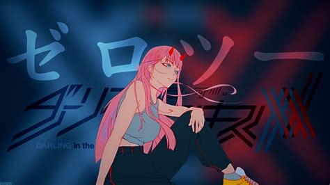 Zero Two In 4K Ultra HD Wallpaper Darling In The FranXX By Abdul UchiMaki