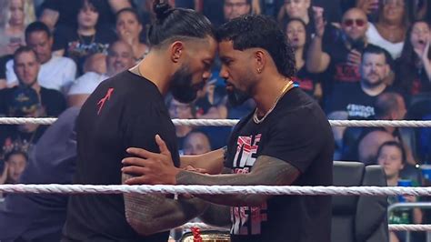 Wwe Smackdown Results Recap Grades Roman Reigns Jey Uso Agree To