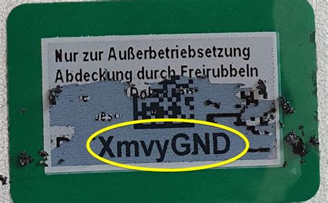 Sicherheitscode ZB1