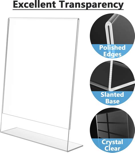 MaxGear Soporte Para Letreros De 8 3 X 11 0in Soporte De Letrero De