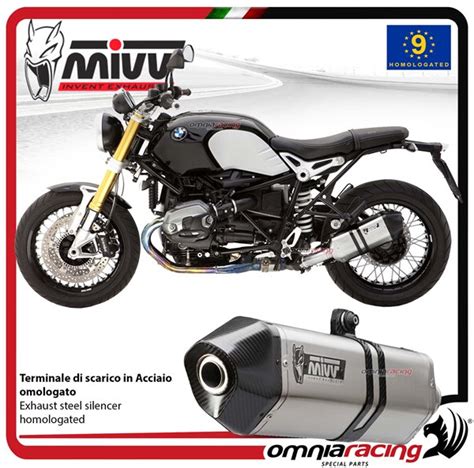 Mivv Exhaust Slip On Speed Edge Approved Steel Bmw Rninet 2014 2020