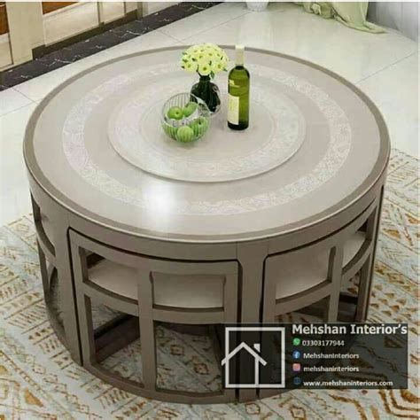 Modern Space Saving Dining Table Mehshan Interiors Atelier Yuwa Ciao Jp