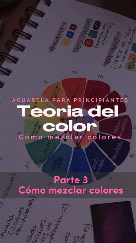 TEORIA DEL COLOR Acuarelas para principiantes tutorial cómo