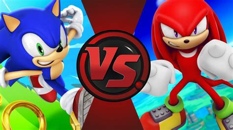 Sonic Vs Knuckles Cartoon Fight Night Bonus Episode Youtube