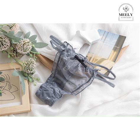 Quần Lót Lọt Khe Ren Xuyên Thấu Sexy Nữ Cao Cấp Cạp Vừa Nâng Mông Chât