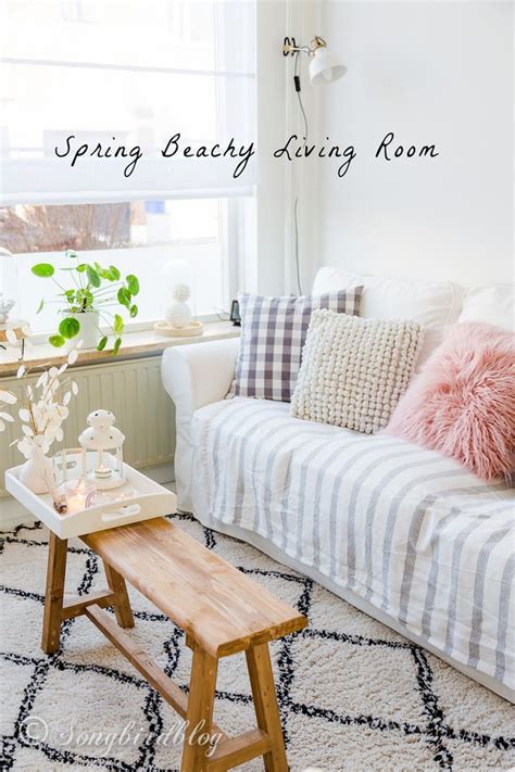 Easy Spring Update For Living Room Decor Songbird Spring Living