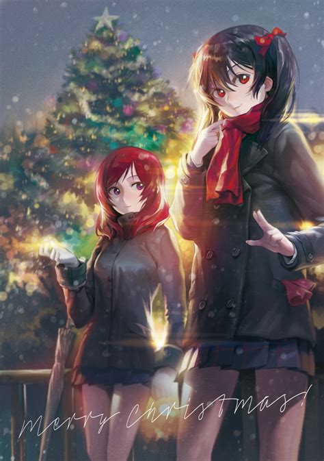 Mossi Love Live Nishikino Maki Yazawa Nico Christmas Seifuku 307571