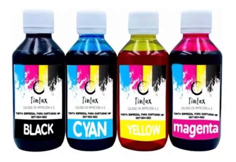 Kit De Tinta Para Recargar Cartuchos Hp Y Canon Meses Sin