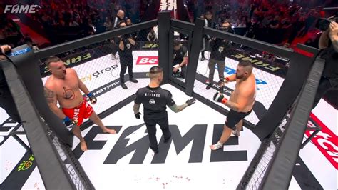 Wpis FAME MMA po walce Boxdel Jóźwiak Tak się nie walczy Gdzie ten