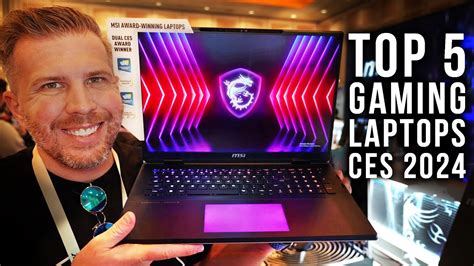 My Top 5 Gaming Laptops From CES 2024 Best Performance Most Portable