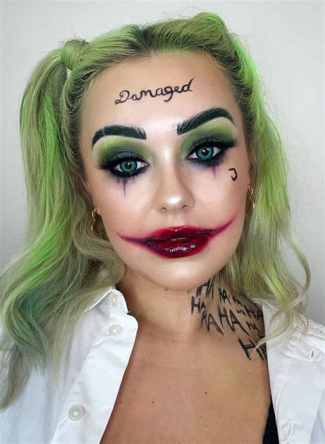 Joker Halloween Makeup Halloween Custumes Joker Makeup Halloween