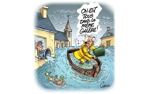 Le Dessin De Chaunu La Temp Te Kirk Les Sables D Olonne Maville