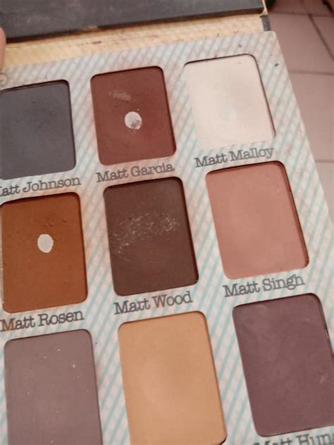 The Balm Meet Matt Nude Eyeshadow Pallete Kesehatan Kecantikan Rias