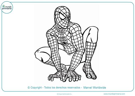 Dibujos De Spiderman Para Colorar E Imprimir Gratis