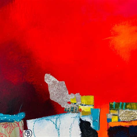 Peinture la nuit a St paul par Lau Blou Carré d artistes