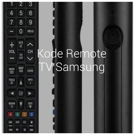 Kode Tv Samsung Homecare24