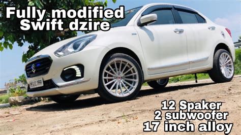 Fully Modified Swift Dzire Swift Dzire 17 Inch Alloy Wheels Highend