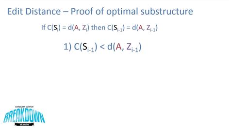 edit distance dynamic programming youtube