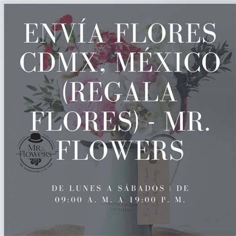 Envía flores CDMX México Regala flores Mr Flowers