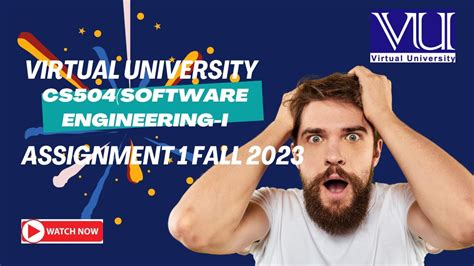 cs504 software engineering i assignment 1 fall 2023 complete solution with explanation vu