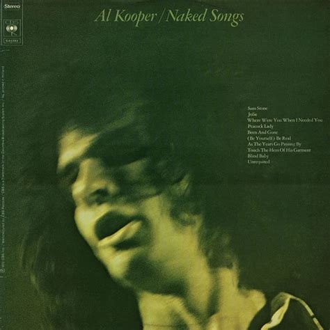 Al Kooper Naked Songs Vinyl LP 1972 NL Original HHV