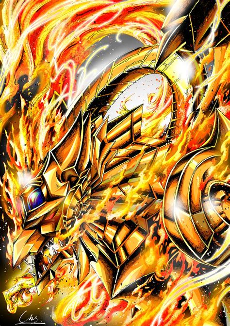 The Winged Dragon Of Ra Yu Gi Oh Duel Monsters Image By Gamza Gom