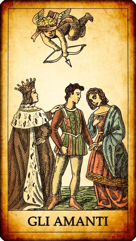 Tarocchi Gli Amanti Astrolinee It Cartomanzia