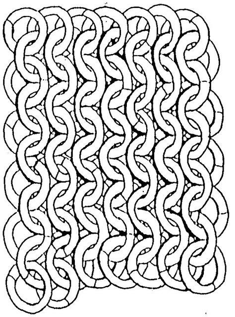 Chainmail Armor Drawing