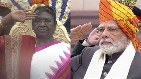 Republic Day President Droupadi Murmu Wears Odisha Silk Pm Modi