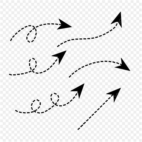 O Conjunto De Linha Tracejada Preta Png Linhas Tracejadas Conjunto