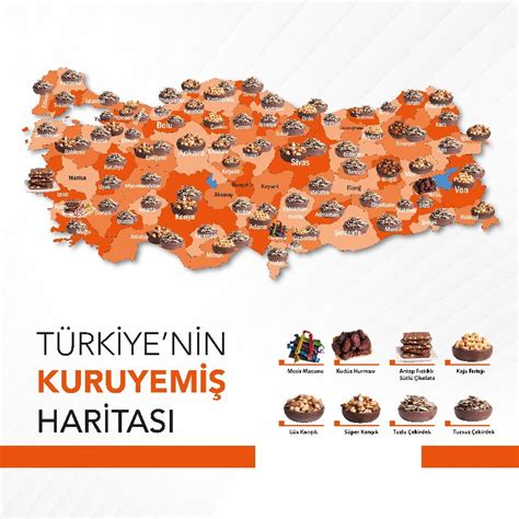 Hangi il hangi kuruyemişi tercih ediyor İşte 81 ilin kuruyemiş