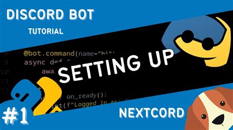 Discord Tutorial Python Nextcord Setting Up Part 1 YouTube