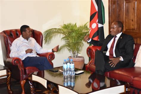 Dr Alfred N Mutua On Twitter This Weekend I Met Staff Of The Kenyan