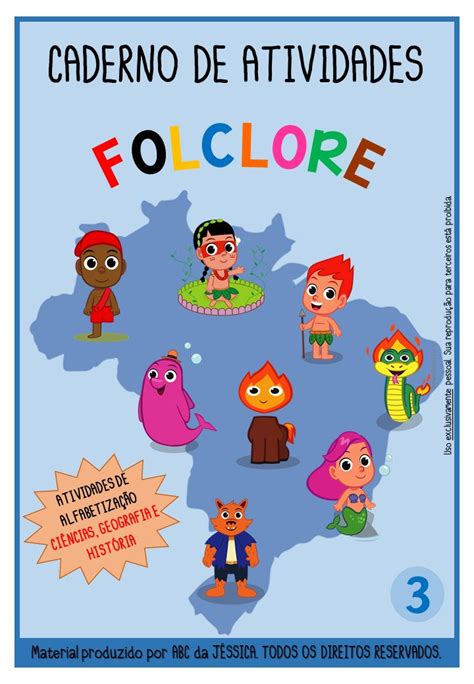 Cadernos De Atividades FOLCLORE