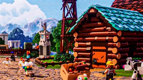 LEGO FORTNITE TERMINAMOS NUESTRA CASA Y MEJORAMOS LA ALDEA EP3