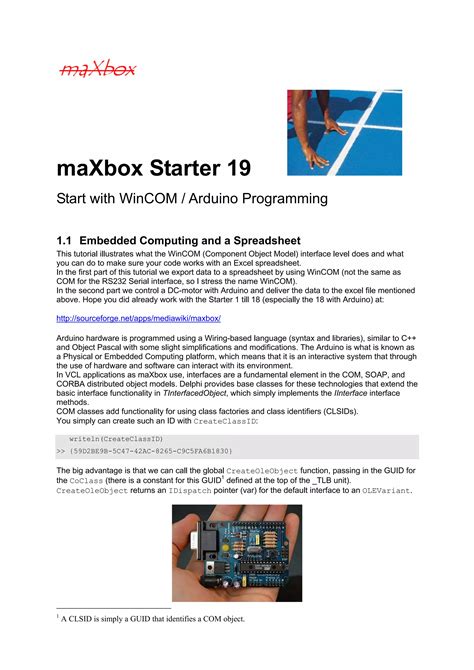 Maxbox Starter Pdf
