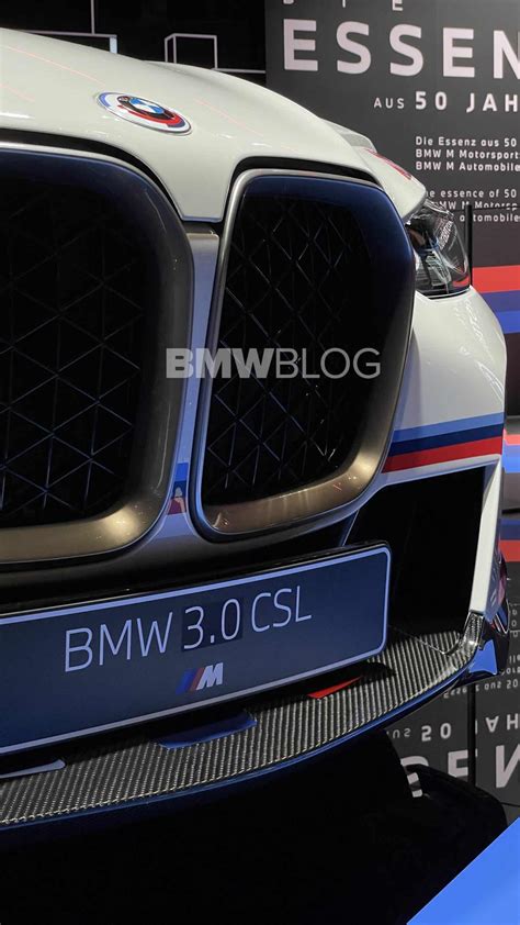 2023 BMW 3 0 CSL Real Life Photos From Munich